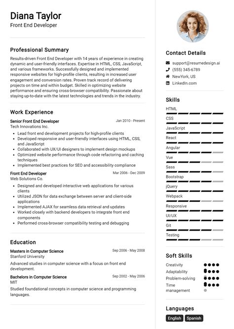 24 Software Developer Resume Examples And Templates For 2026