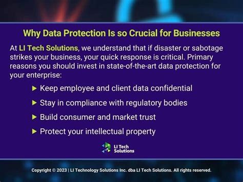 Why Data Protection And Cybersecurity Cant Be Separate Li Tech
