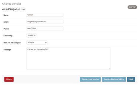 How To Create Contact Form With Django And SQLite Python Guides