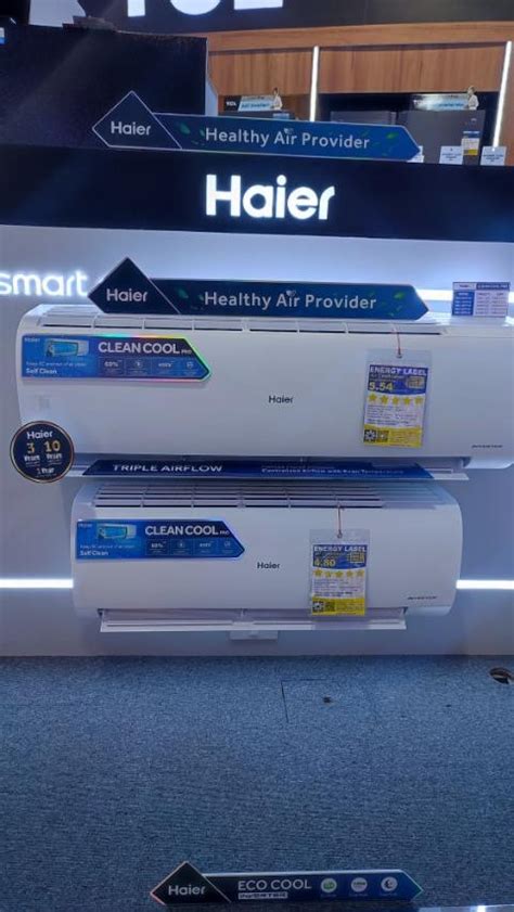 Haier Split Type Inverter Air Conditioner Tv And Home Appliances Air Conditioning And Heating On