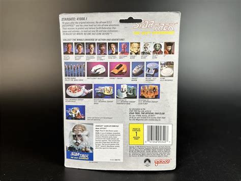 1988 Galoob Star Trek Next Generation Action Figure Set Of 10 Carded
