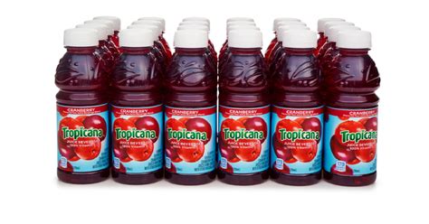 Tropicana Cranberry Cocktail Juice 10 Ounce Pack Of 24 Only 1119