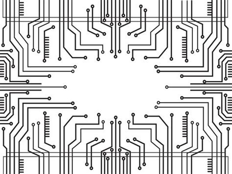 Microchip Pattern Vector Art Icons And Graphics For Free Download