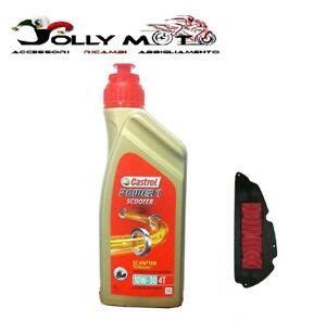 KIT TAGLIANDO HONDA SH OLIO CASTROL POWER W FILTRO ARIA EBay