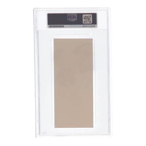 David Williams Signed 2x5 Index Card Psa Pristine Auction