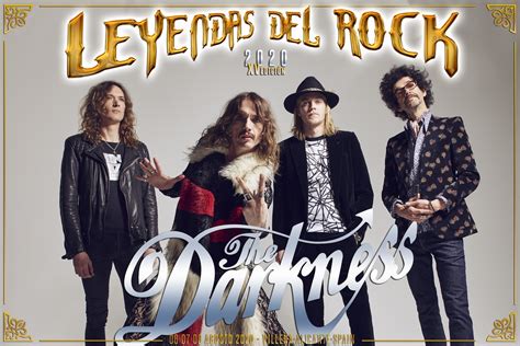 Leyendas Del Rock 2020 Confermati The Darkness Loud And Proud