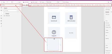 Add Css Styles To Canvas App Power Apps Use Box Border Shadow For