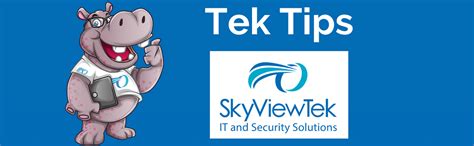 tek tips skyviewtek