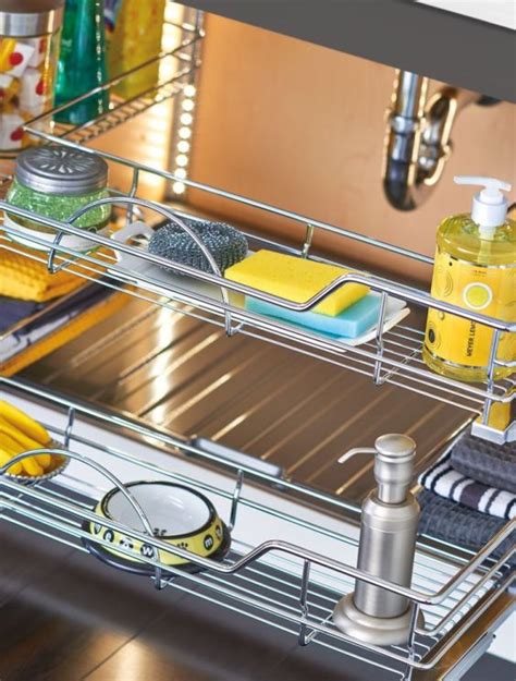 Rev A Shelf Under Sink Pull Out Storage Dakota Premium Hardwoods