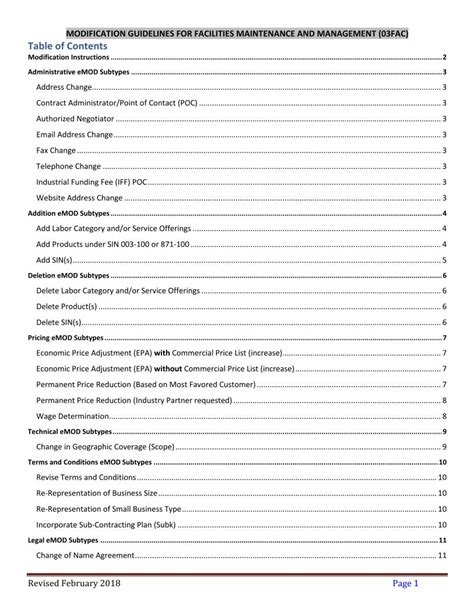 pdf guidelines for requesting modification guideline cover letter
