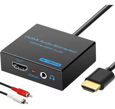Divisor De Extractor De Audio Hdmi 4k Hdmi A Hdmi Convertido Mercadolibre