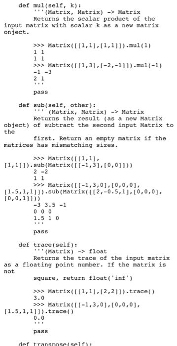 Solved Question A Matrix Of Dimensions Mxn An M By N Chegg