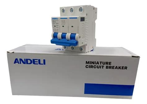 Breaker Trifásico Polo 3x20 Amp Termomagnético Ycb6h 63 Cnc Mercadolibre