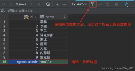 Idea 自带database中table进行增删改查和筛选数据idea Database Tool可以直接搜索表名 Csdn博客
