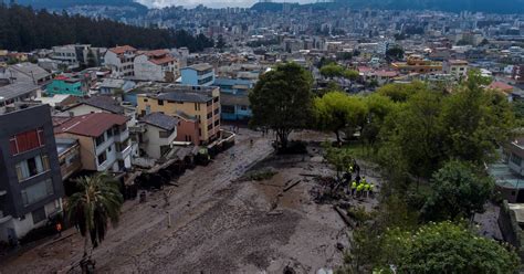 de febrero El aluvión en Quito ya deja fallecidos y heridos Metro Ecuador