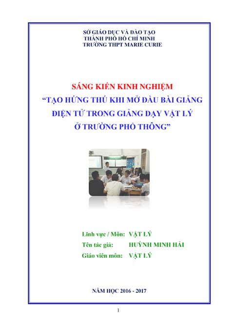 S Ng Ki N Kinh Nghi M T O H Ng Th Khi M U B I Gi Ng I N T Trong