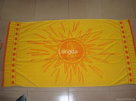 Cotton Yarn Dyed Jacquard Beach Towel Ldbt 005 China Manufacturer