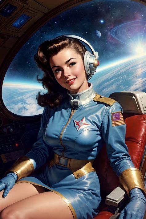 Space Girls 022 By Clavoisin On Deviantart