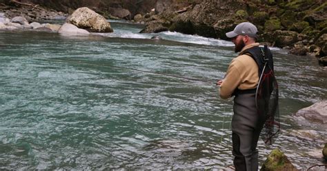 Thonon Les Bains Ouverture De La Pêche à La Truite Dans La Dranse