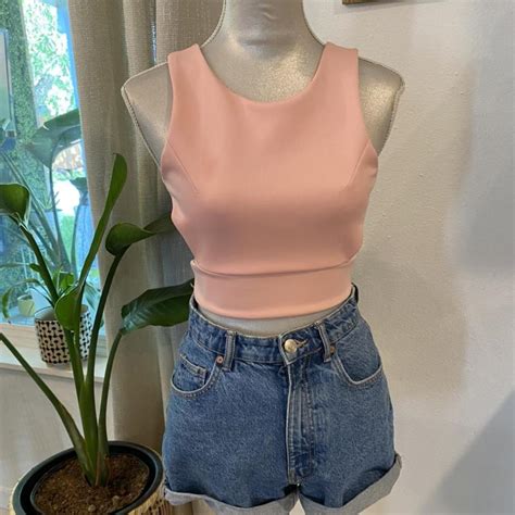Cutest Nasty Gal Backless Top Worn Once Perfect Depop