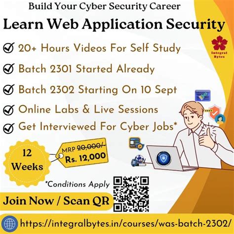 Integral Bytes Skills Academy On Linkedin Cybersecurity Webapplicationsecurity Hackingskills