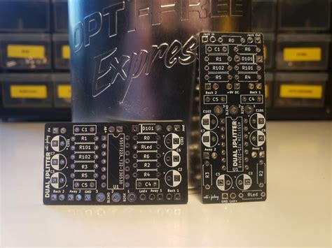 Pcb Dual Splitter Fx Blender Izi Guitar