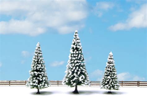 N25234 Noch Classic Trees Snow Fir 8 12cm 3