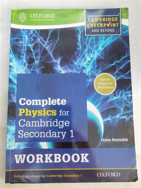 Oxford Physics Workbook Hobbies And Toys Books And Magazines Textbooks