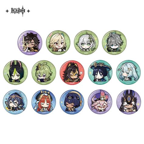 Genshin Impact Chibi Emoticon Series Badge Vol 3 Starrynumby