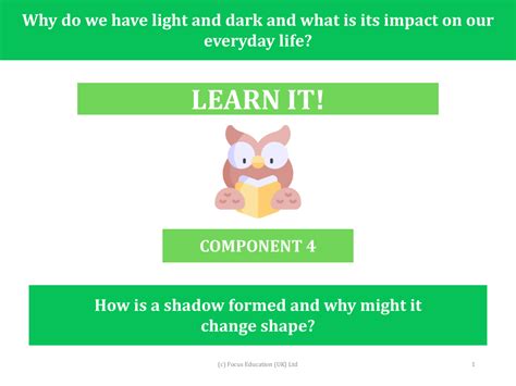 How Is A Shadow Formed And Why Does It Change Shape Presentation