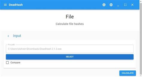 Deadhash Is An Open Source File Hashing Utility For Windows And Linux