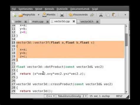 FPS Game OpenGL SDL C Tutorial Vector D Class YouTube