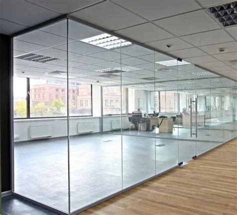 Single Glazed Glass Partition At ₹ 450square Feet Modular Office
