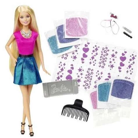 Barbie Glitter Hair Clg Mercadolibre