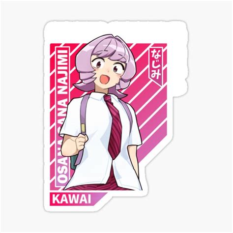 Osana Najimi Komi Can T Communicate Sticker For Sale By ShopMello Redbubble