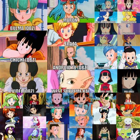 Dbz Girls By Starkiller2204 On Deviantart