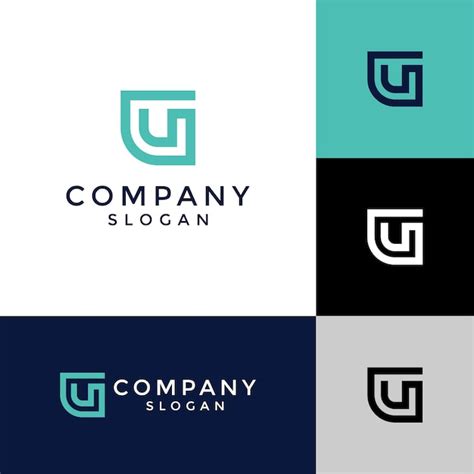 Premium Vector Memorable And Modern Initial Letter Gu Or Ug Monogram Logo