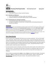 Exploring Flowering Plant Reproduction Lab Exercise Insights Course Hero