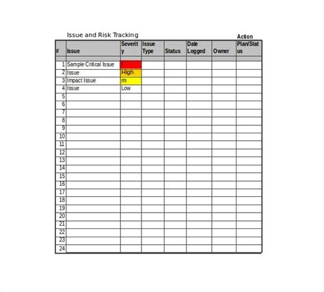 Defect Log Templates 10 Free Printable Spreadsheet Samples Templates Excel Templates