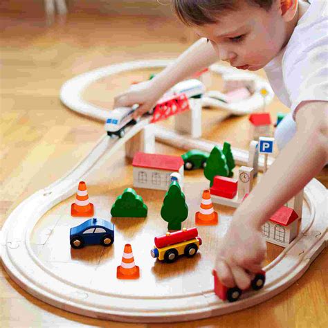 미니어처 교통 콘 도로 건설 콘 어린이 교통 표지판 장난감 어린이 교육 학습 장난감 모래 테이블 10 개 플레이 차량 및 모델