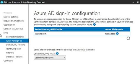 Install And Configure Azure AD Connect JGSpiers Com