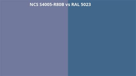 Ncs Index S4005 R80b Omzetten Naar Ral 5023 Ral Kleuren