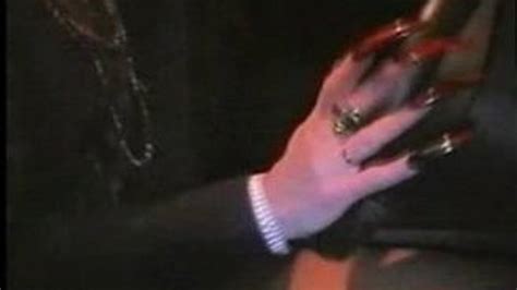 Mysterious Black Veiled And Deep Dark Red Colored Long Nailed Unknown