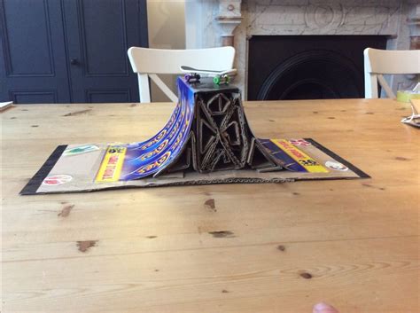 Homemade Tech Deck Ramps