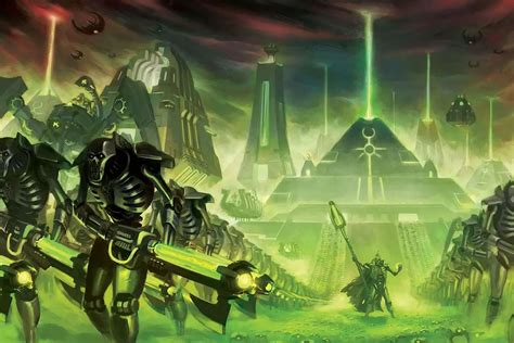 Necron Homeworld Art By Leos Ng Okita 40k Gallery