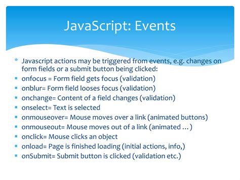 Client Side Scripting Using Javascript Pptx Web Design And Html Internet