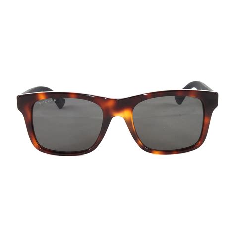Mens Gg0008s Sunglasses Havana Black Premium Eyewear Touch Of