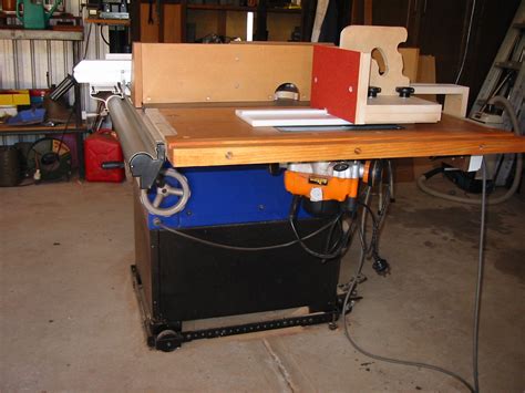 Re Adding A Router To A Table Saw Router Forums