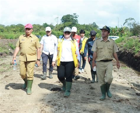 Bupati Samosir Tinjau Lokasi Pembangunan IPLT Dan TPA Kabupaten Samosir
