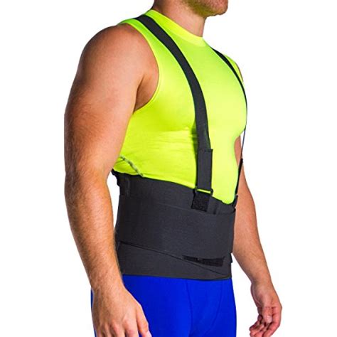 Braceability Industrial Work Back Brace With Straps For Movers Lifting